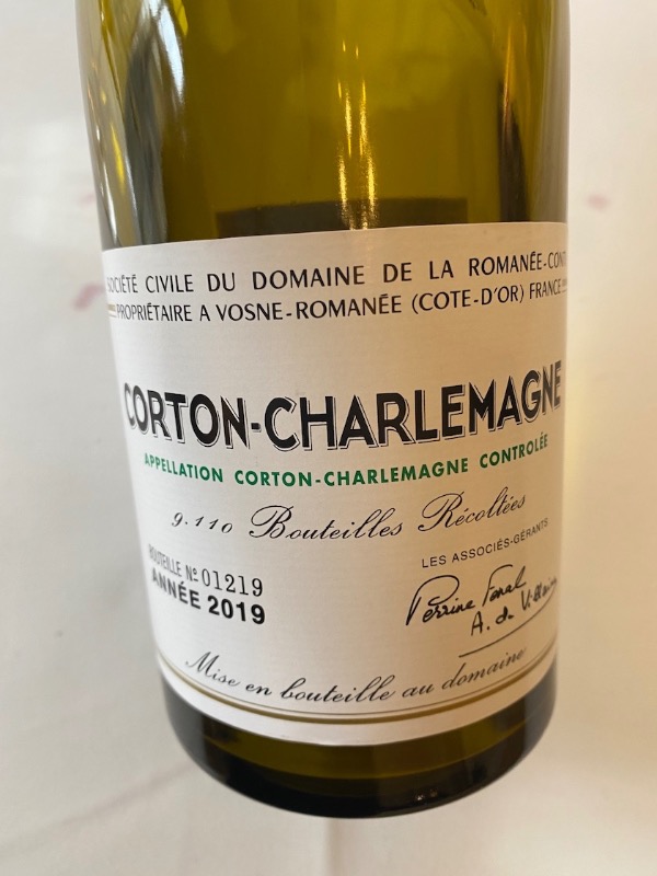 Domaine de la Romanee-Conti Corton-Charlemagne Grand Cru 2018 | Wine ...